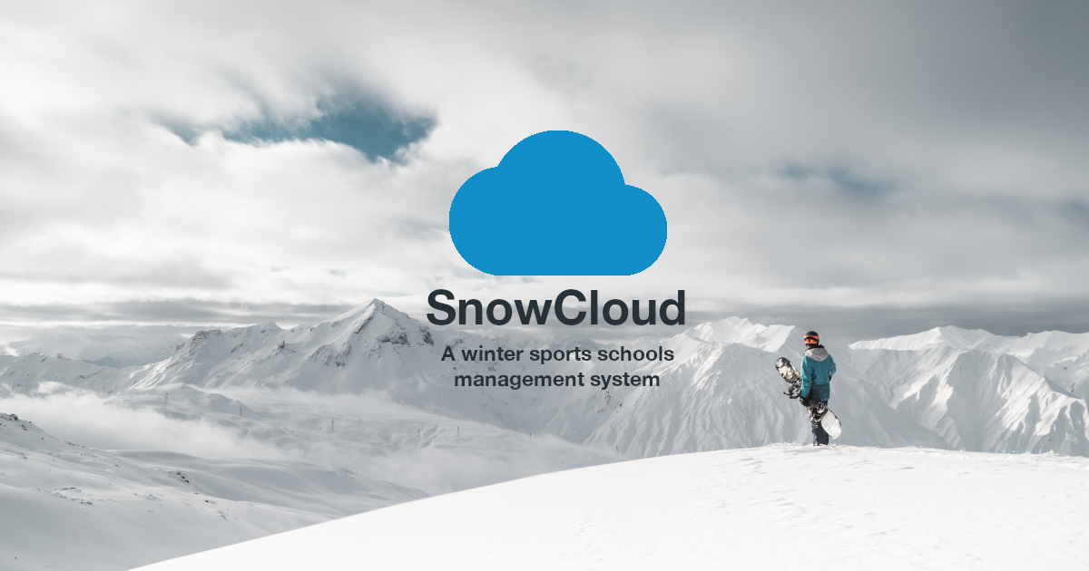 SnowCloud - Winter sports schools management system